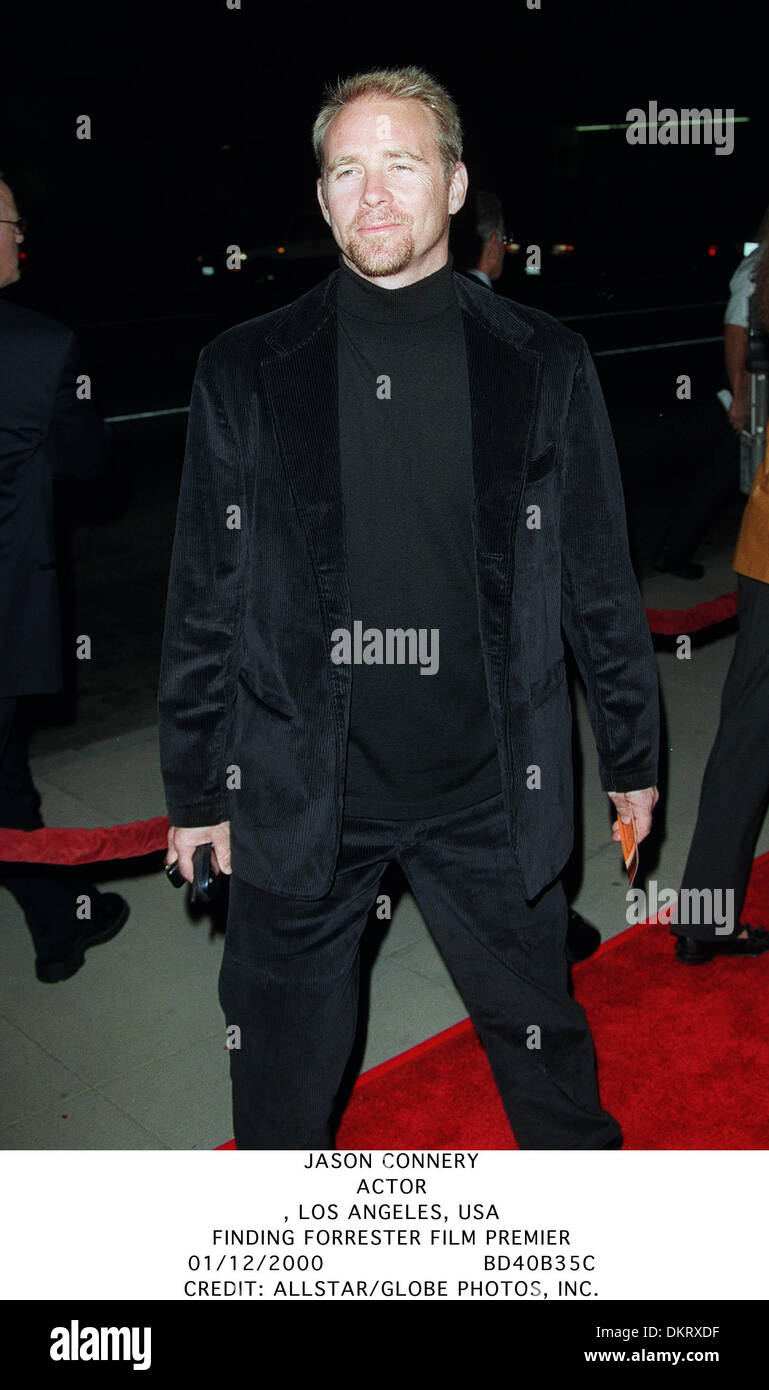 Dec. 1, 2000 - FINDING FORRESTER FILM PREMIER - JASON CONNERY.ACTOR ...