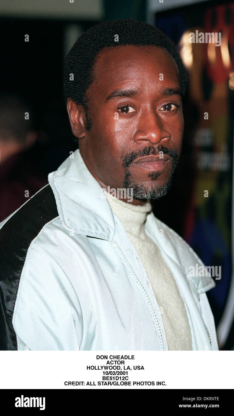 Feb. 10, 2001 - HOLLYWOOD, LA, USA - DON CHEADLE.ACTOR.HOLLYWOOD, LA ...