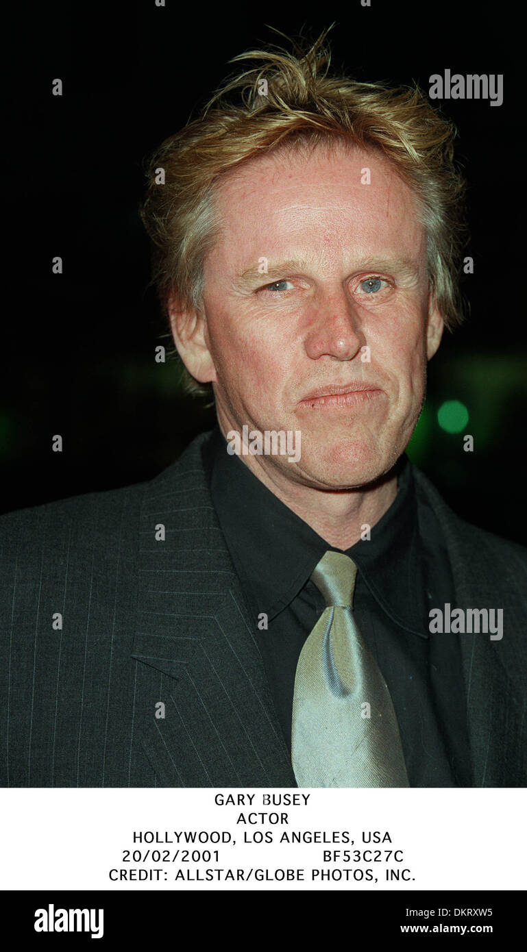 Feb. 20, 2001 - HOLLYWOOD, LOS ANGELES, USA - GARY BUSEY.ACTOR ...