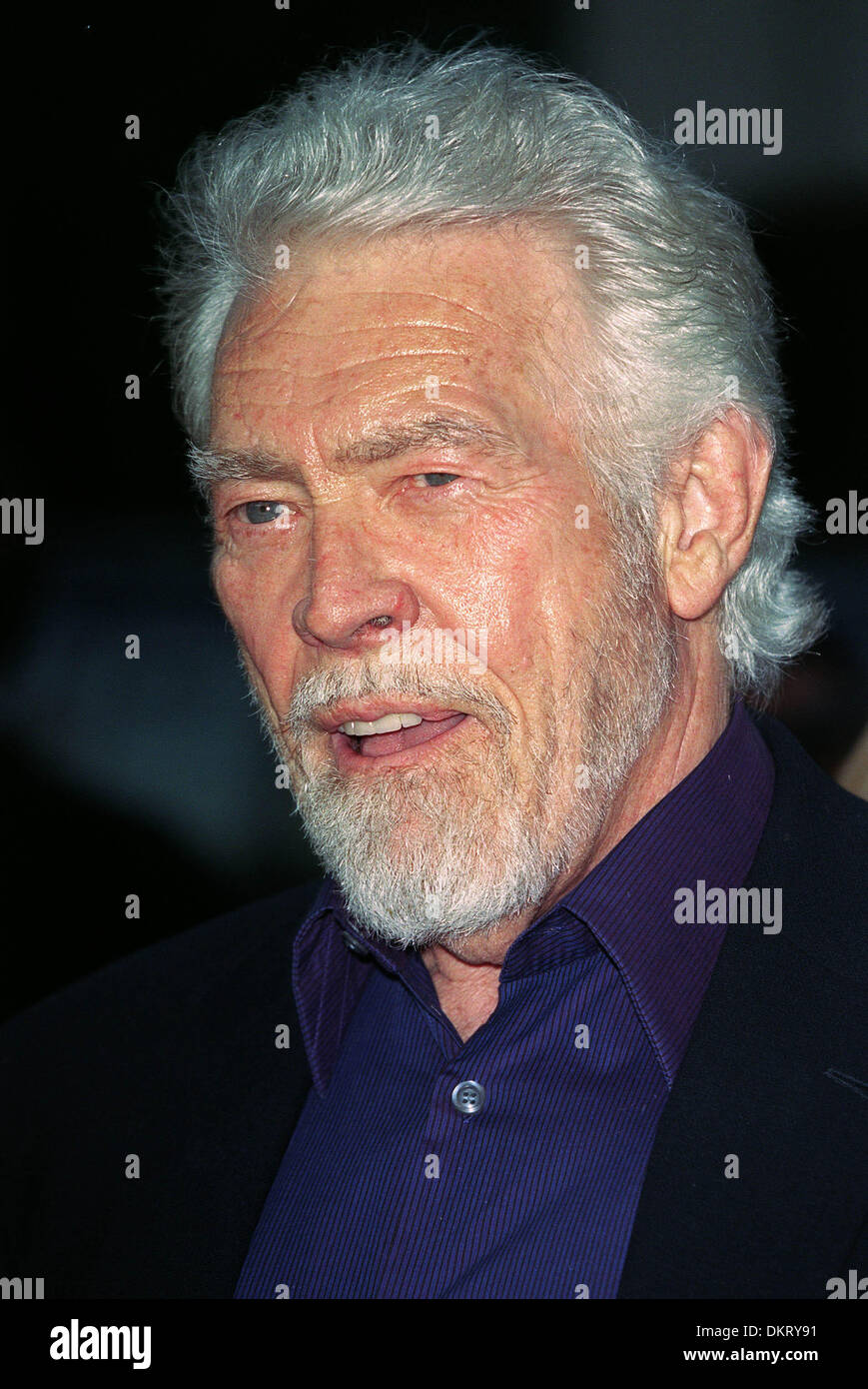 JAMES COBURN.ACTOR.HOLLYWOOD, LOS ANGELES, USA.13/08/2001.BL61G8C Stock ...