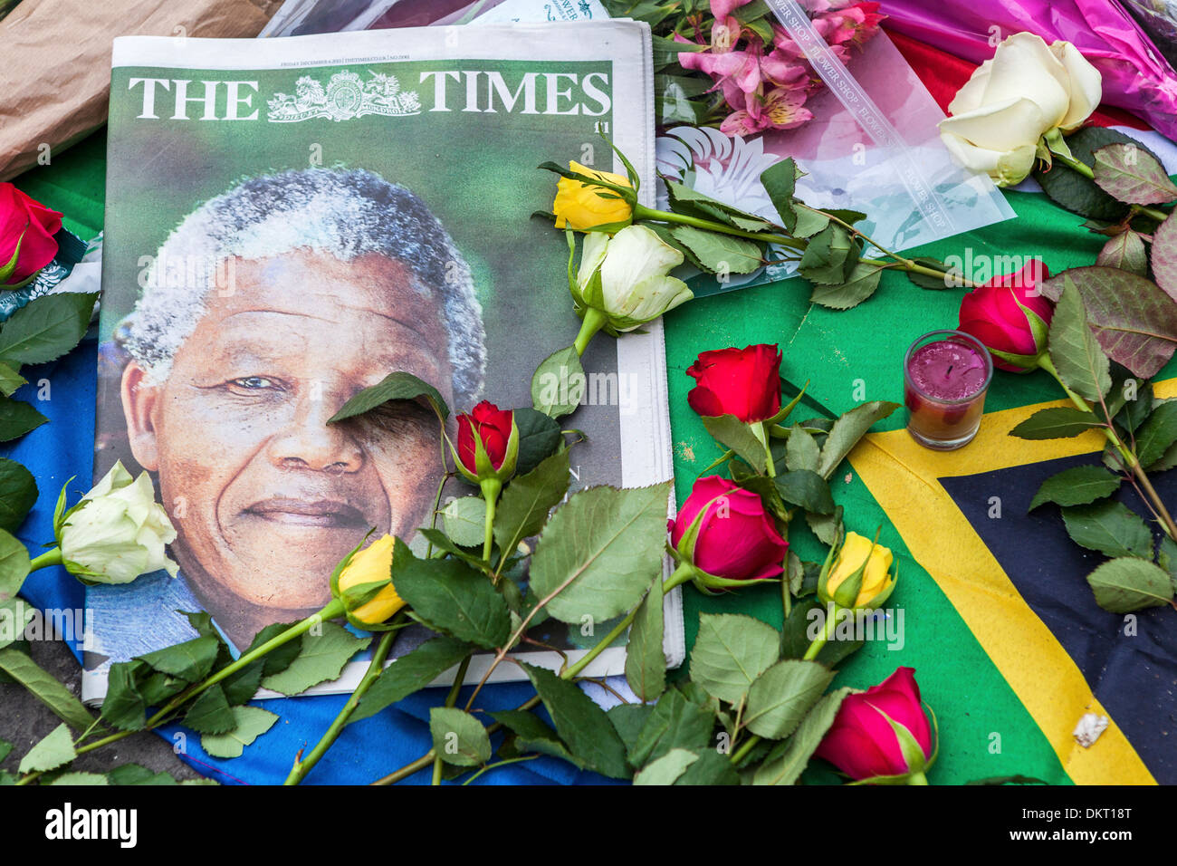 RIP President Nelson Mandela - Photograph of Madiba in the Times ...