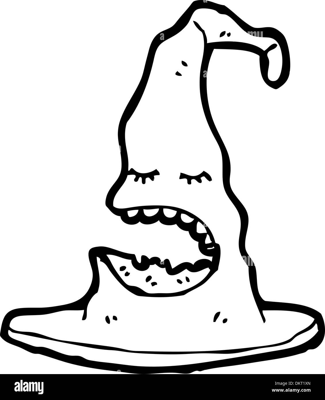 Old witches hat Stock Vector Images - Alamy