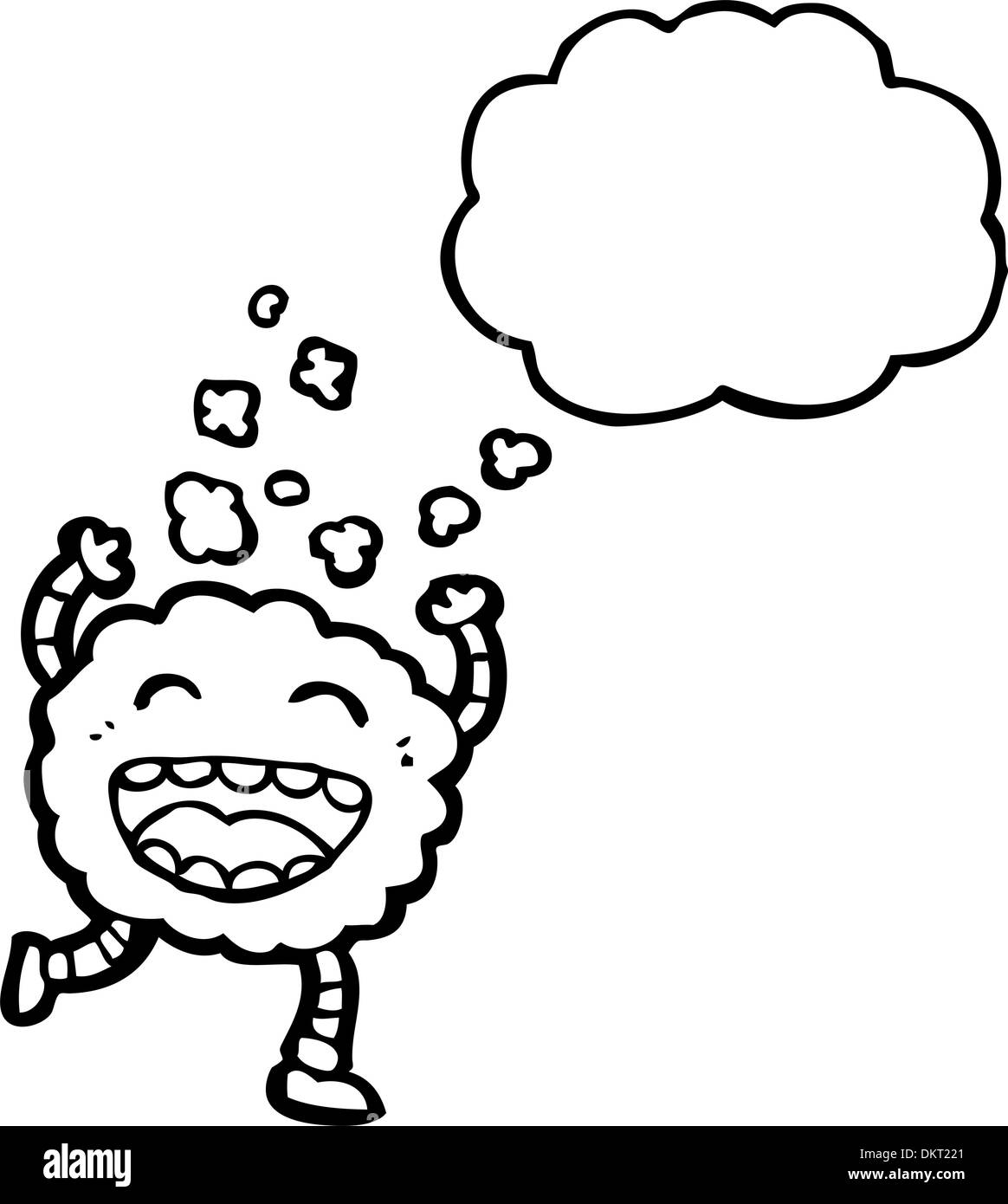 cartoon cloud monster Stock Vector Image & Art - Alamy