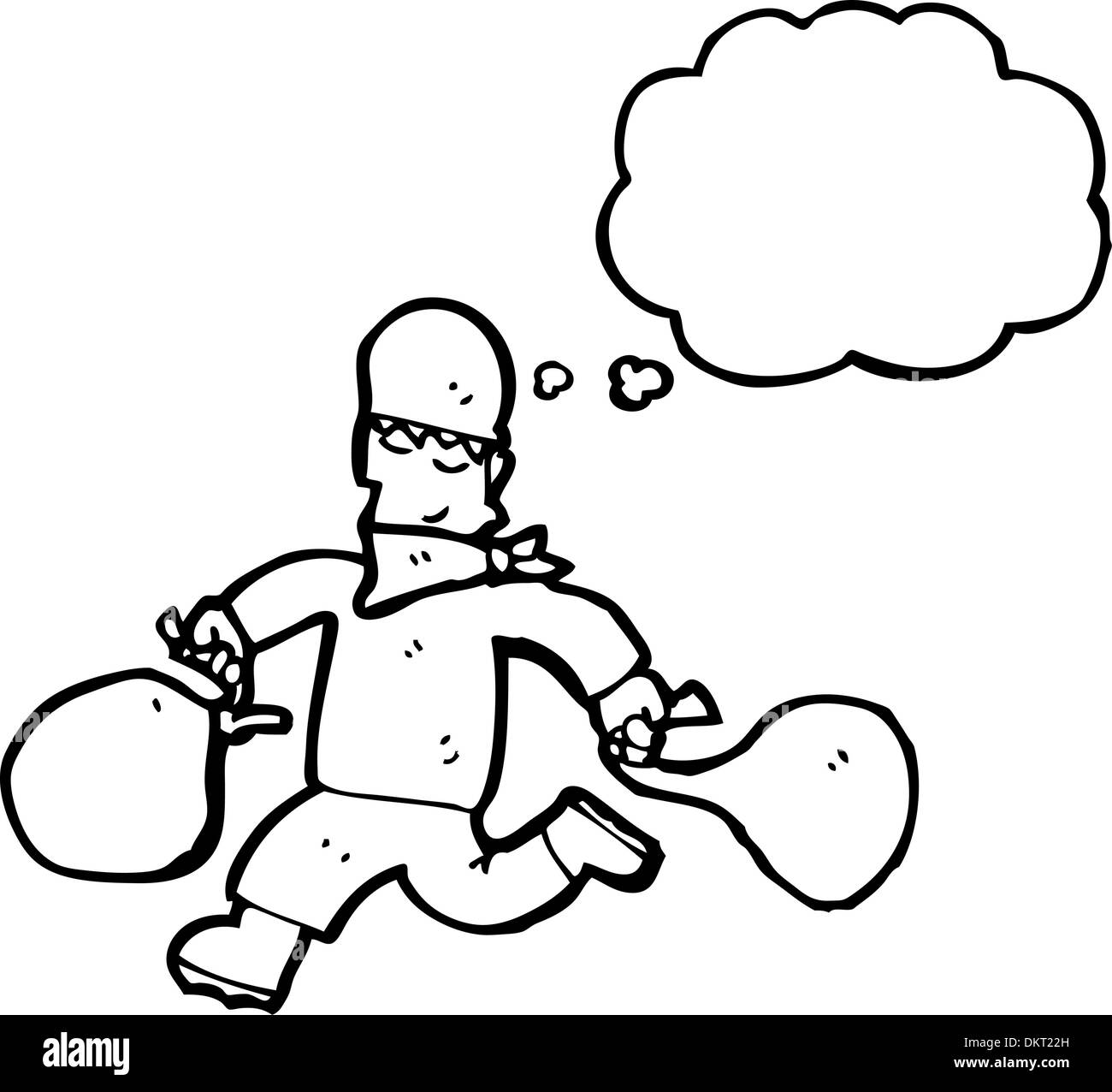 Bank Robber Black and White Stock Photos & Images - Alamy