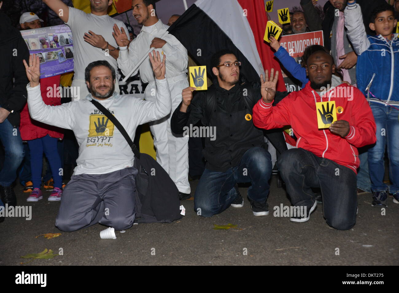 British human rights activists, mainly Egyptians, gathered in ...