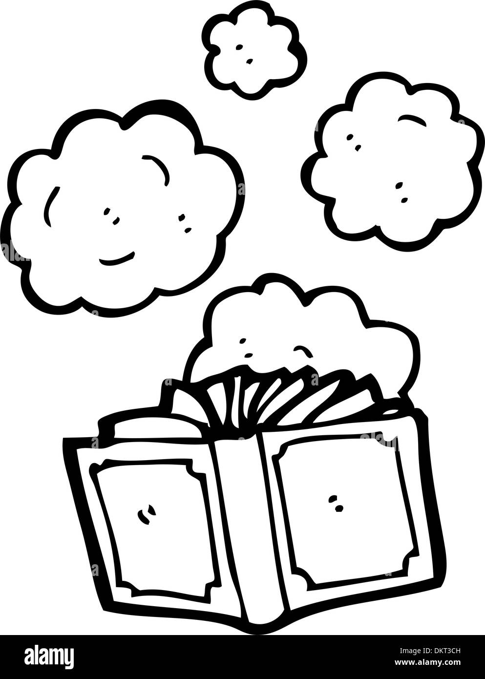 dusty old book cartoon Stock Vector Image & Art - Alamy