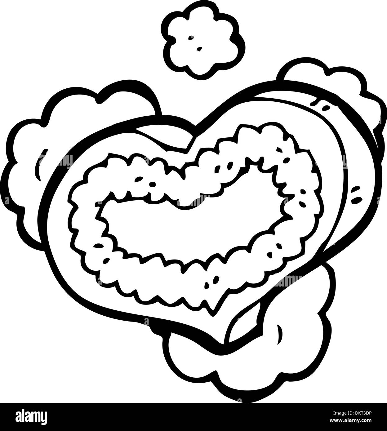 heart symbol cartoon Stock Vector Image & Art - Alamy