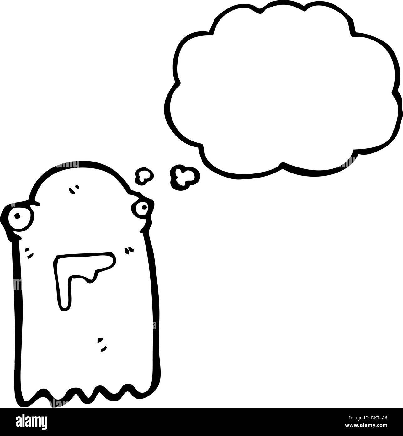 Ghost thinking Stock Vector Images - Alamy