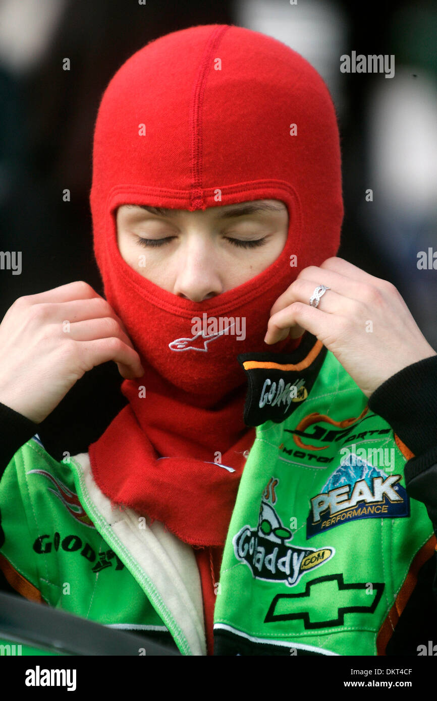 Feb 20, 2010 - Fontana, California, USA - DANICA PATRICK in the pit ...