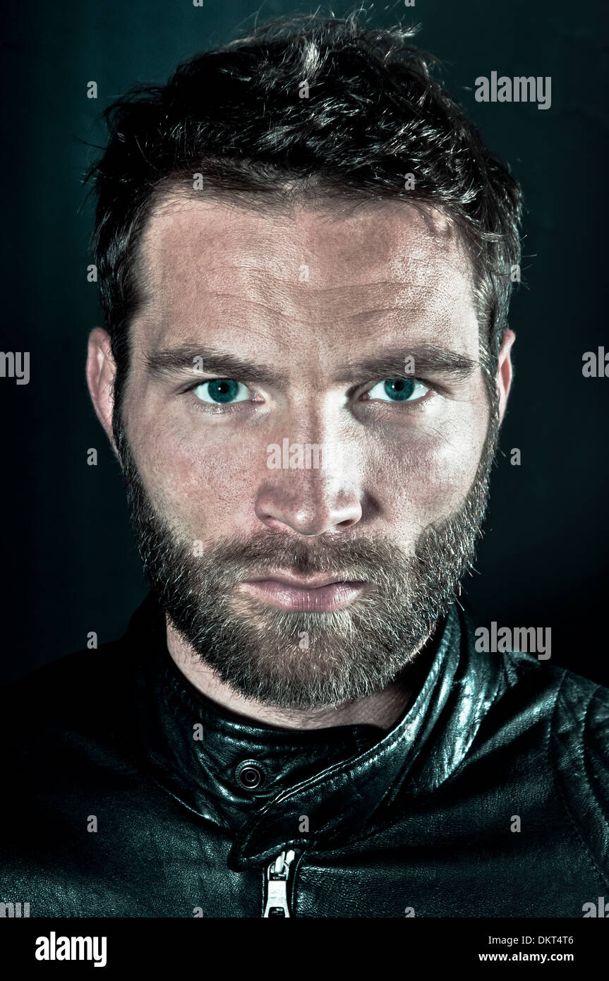 Dark brown beard hi-res stock photography and images - Alamy