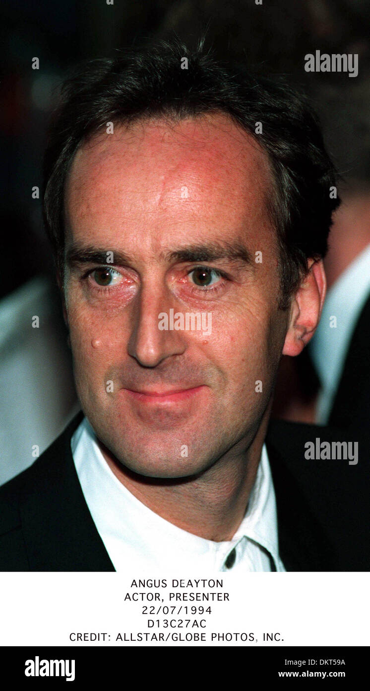 ANGUS DEAYTON.ACTOR, PRESENTER.22/07/1994.D13C27AC Stock Photo - Alamy