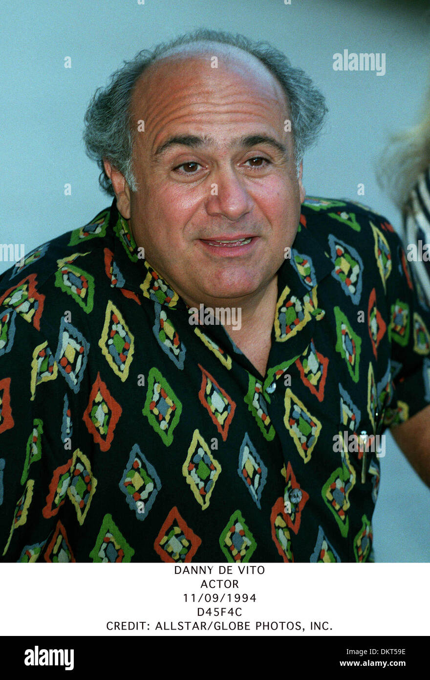 DANNY DE VITO.ACTOR.11/09/1994.D45F4C Stock Photo - Alamy
