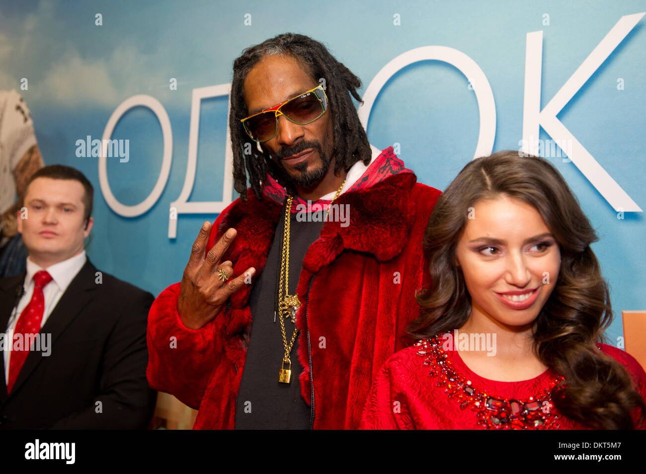 05.12.2013. Moscow, Russia. Snoop Dogg attended the movie premiere in ...