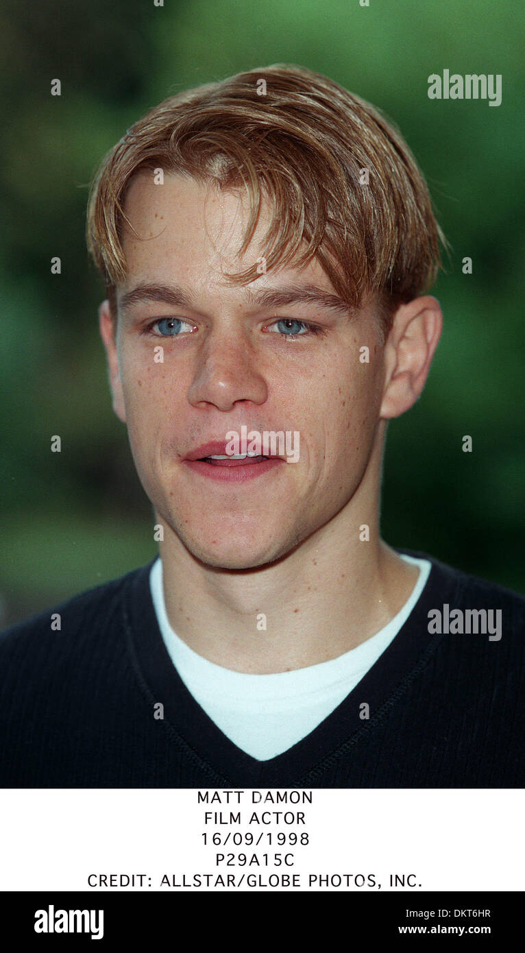 Matt damon 1998 hi-res stock photography and images - Alamy