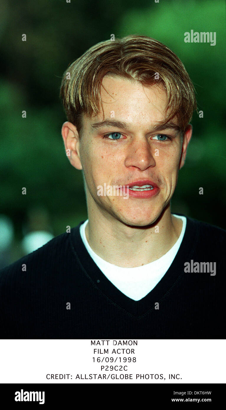 Matt damon 1998 hi-res stock photography and images - Alamy