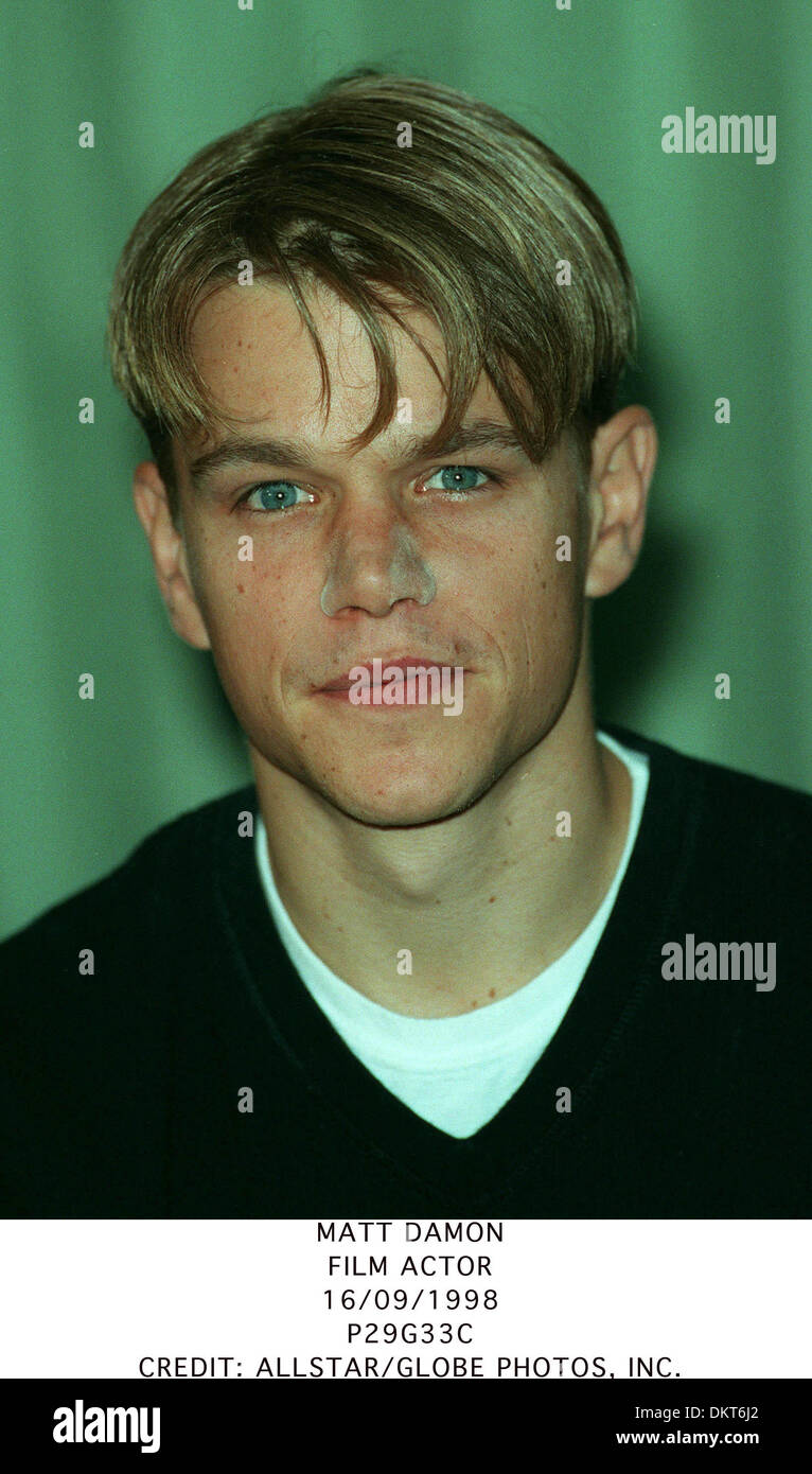 Matt damon 1998 hi-res stock photography and images - Alamy