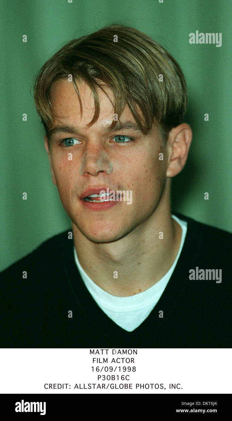 Matt damon 1998 hi-res stock photography and images - Alamy