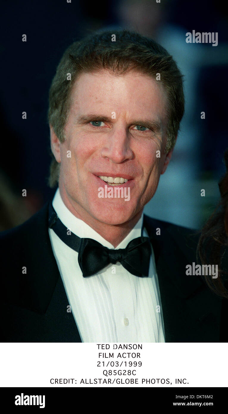 TED DANSON.FILM ACTOR.21/03/1999.Q85G28C Stock Photo - Alamy