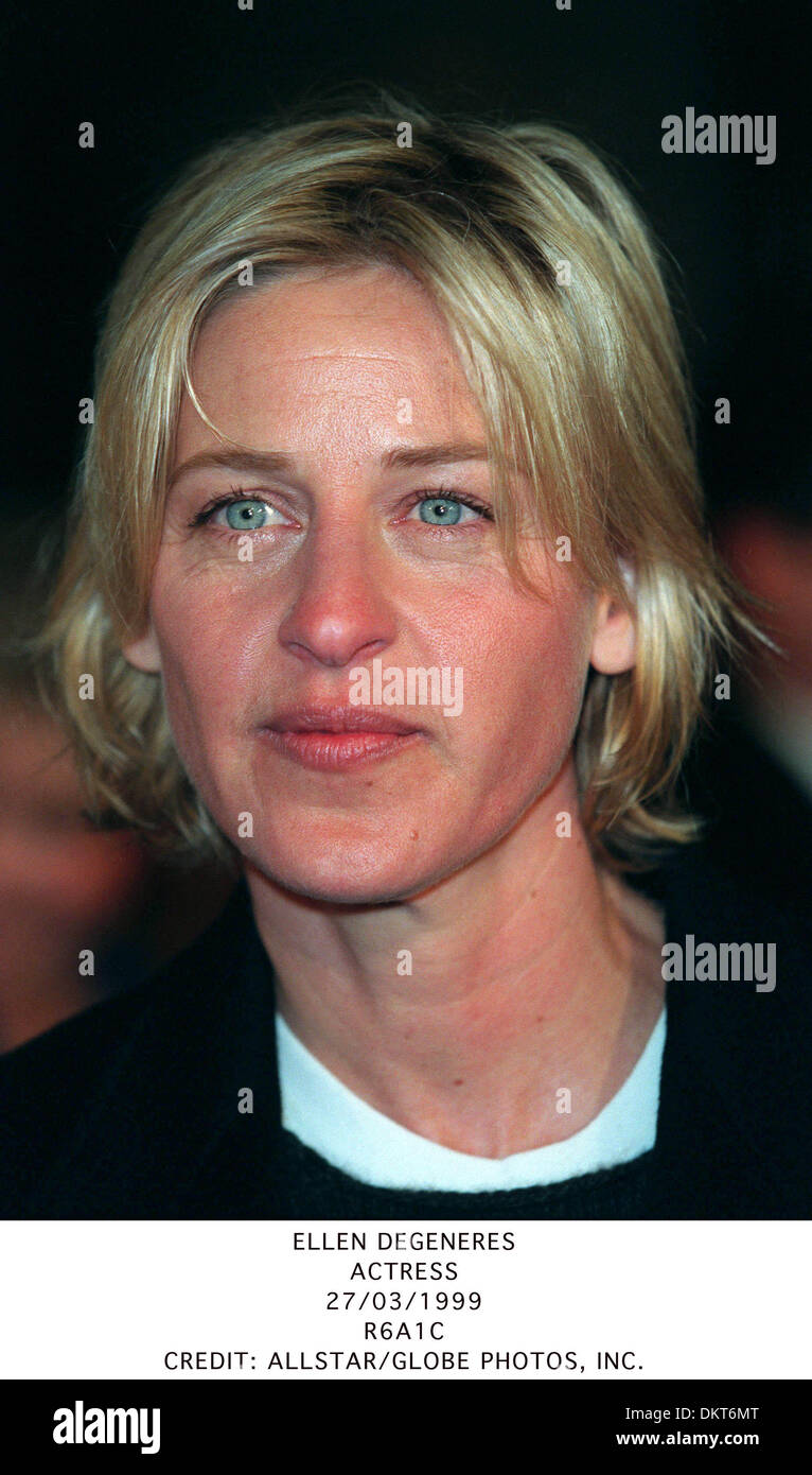 Actress Ellen Degeneres High Resolution Stock Photography and Images ...