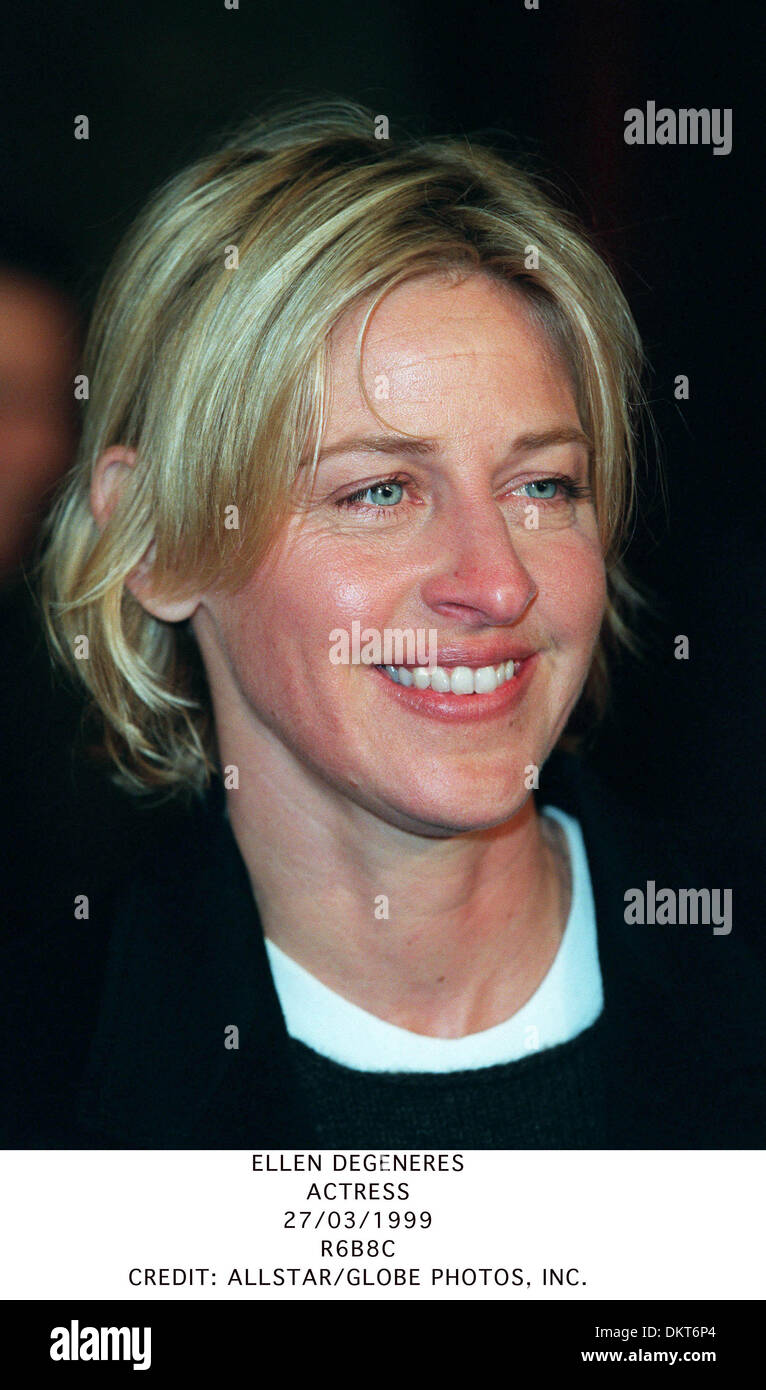 Actress ellen degeneres hi-res stock photography and images - Alamy