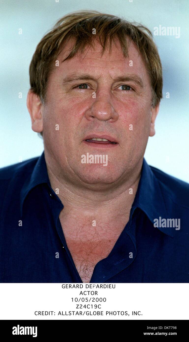 May 10, 2000 - GERARD DEPARDIEU.ACTOR.10/05/2000.Z24C19C.CREDIT:(Credit ...