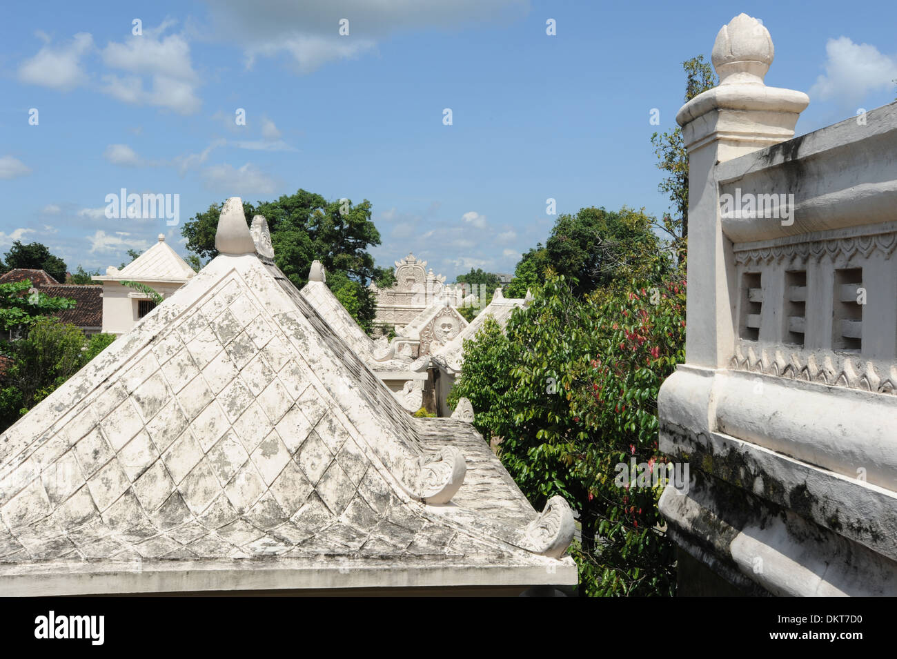 Asia, Indonesia, Java, Yogyakarta, Taman sari, moated castle, roofs ...