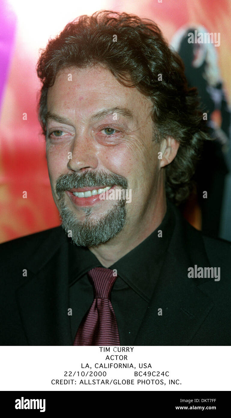 Oct. 22, 2000 - LA, CALIFORNIA, USA - TIM CURRY.ACTOR.LA, CALIFORNIA ...