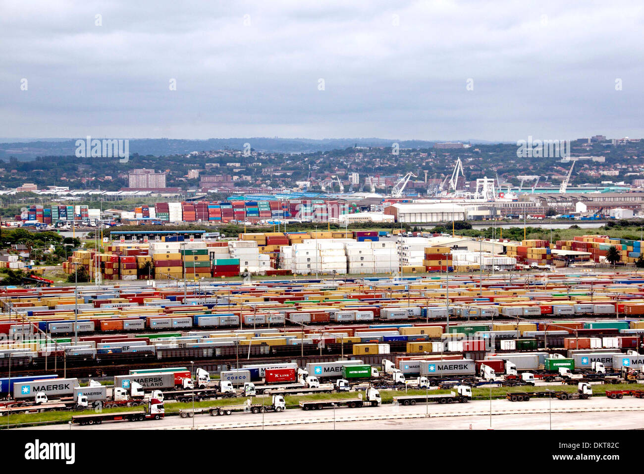 Container terminal durban hi-res stock photography and images - Alamy