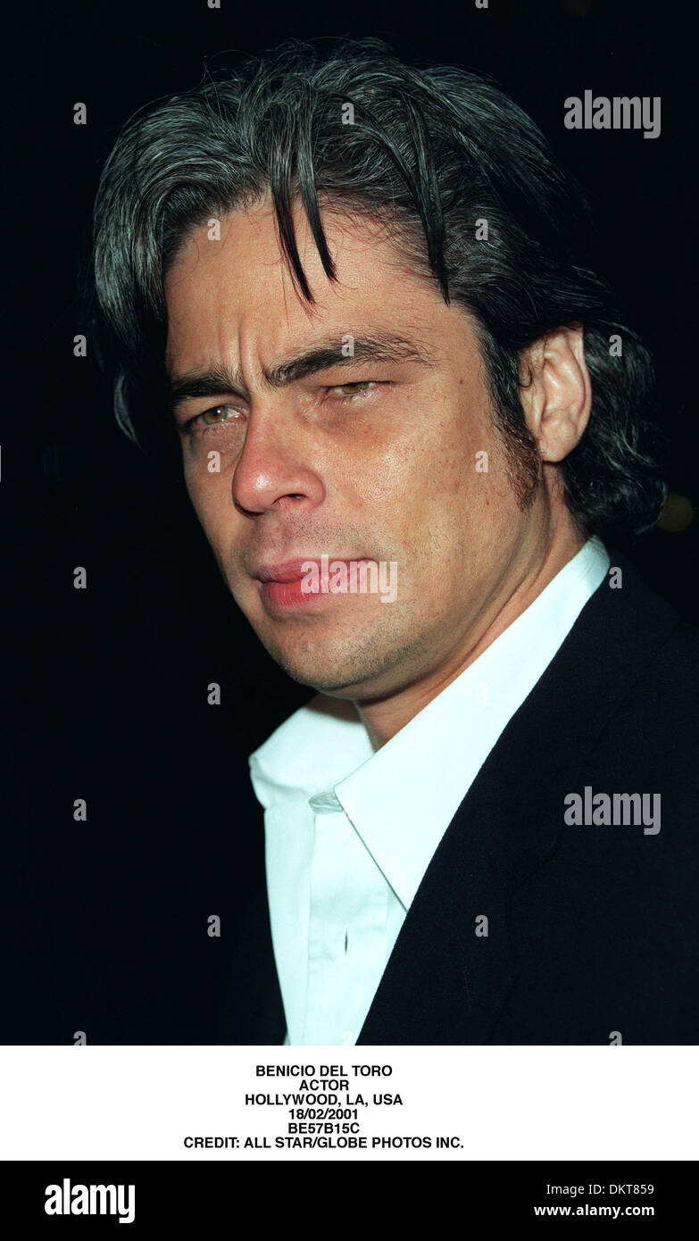 Benicio Del Toro Actor Hollywood High Resolution Stock Photography and ...
