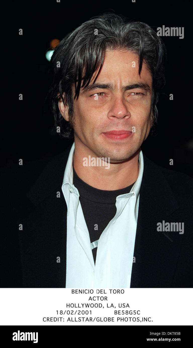 Benicio del toro actor hollywood hi-res stock photography and images ...