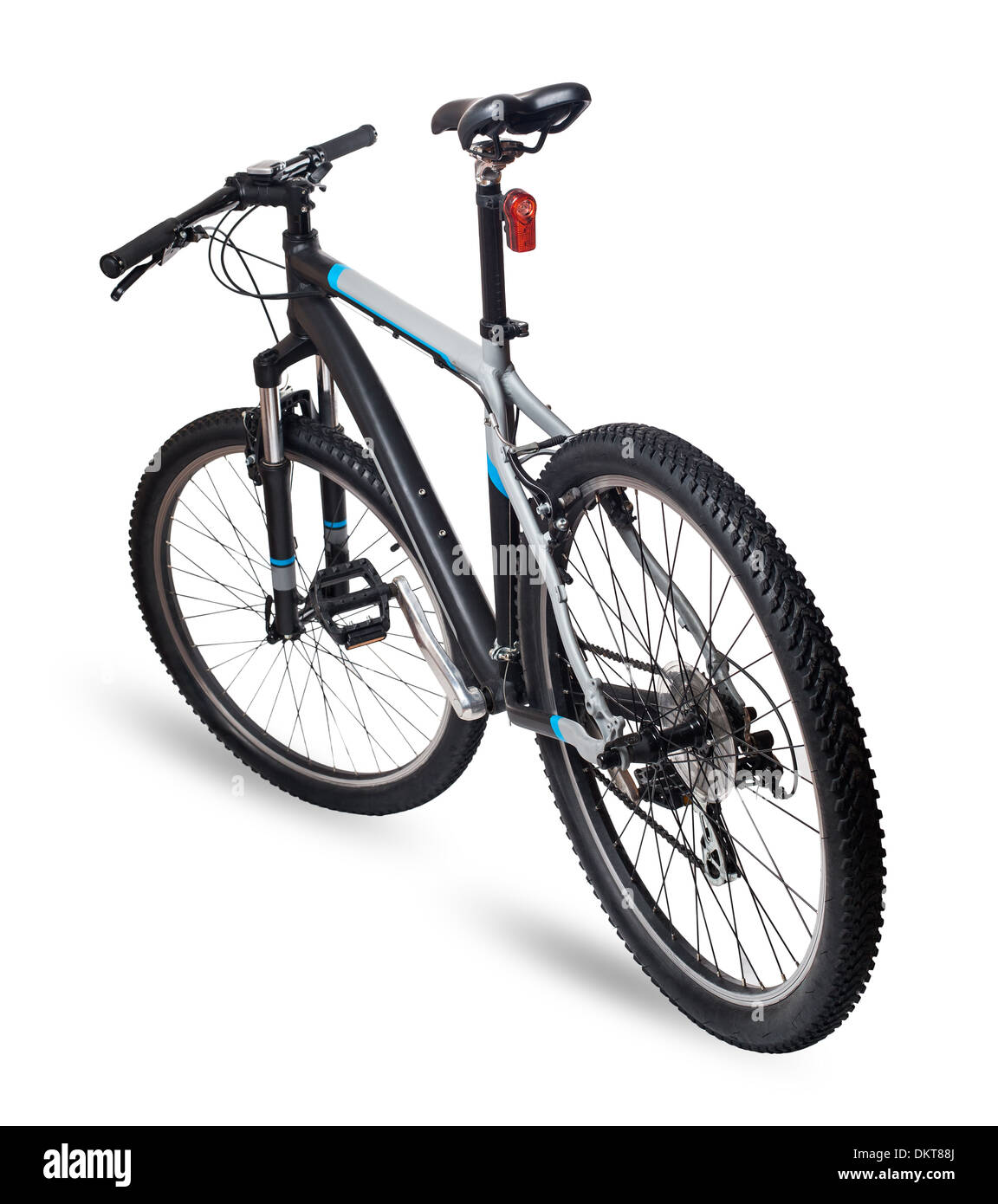 Mountain bicycle bike isolated on white background Stock Photo - Alamy