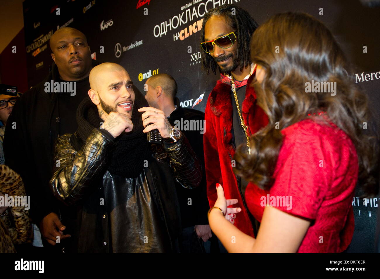 05.12.2013. Moscow, Russia. Snoop Dogg attended the movie premiere in ...