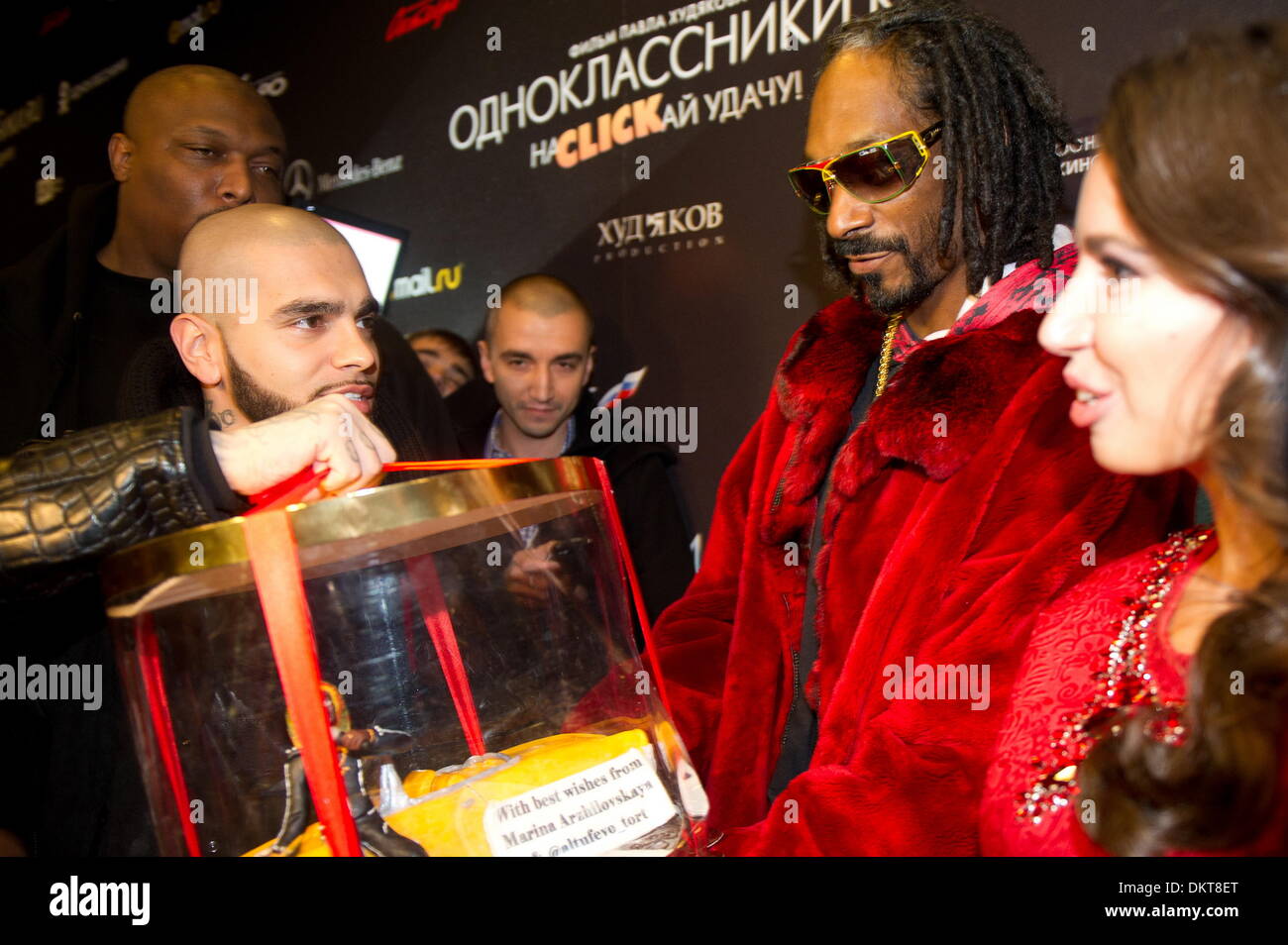 05.12.2013. Moscow, Russia. Snoop Dogg attended the movie premiere in ...