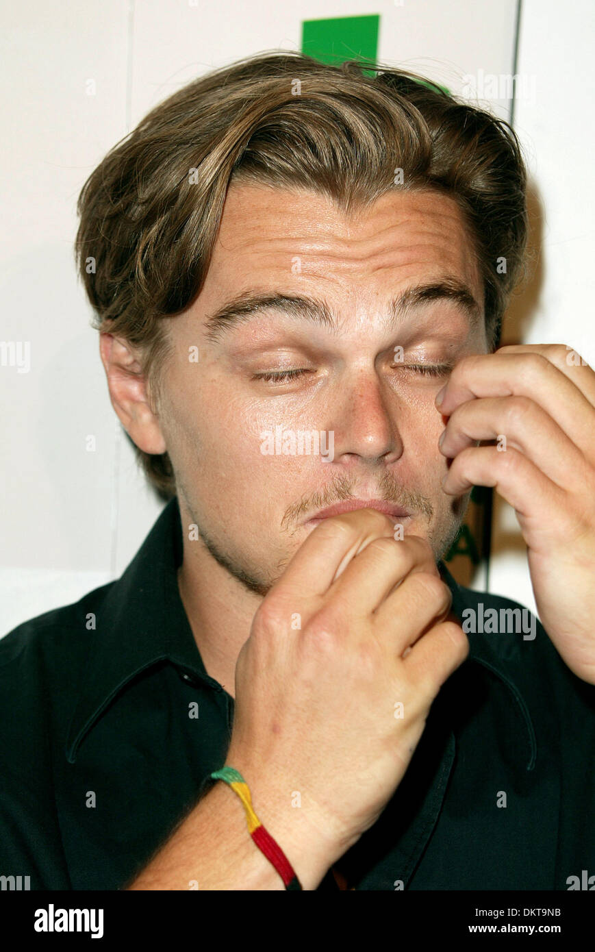LEONARDO DICAPRIO.ACTOR.HOLLYWOOD, LOS ANGELES, USA.12/08/2002.LAB7370 ...