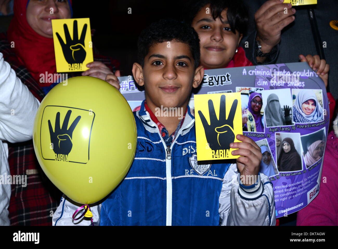 British human rights activists, mainly Egyptians, gathered in ...