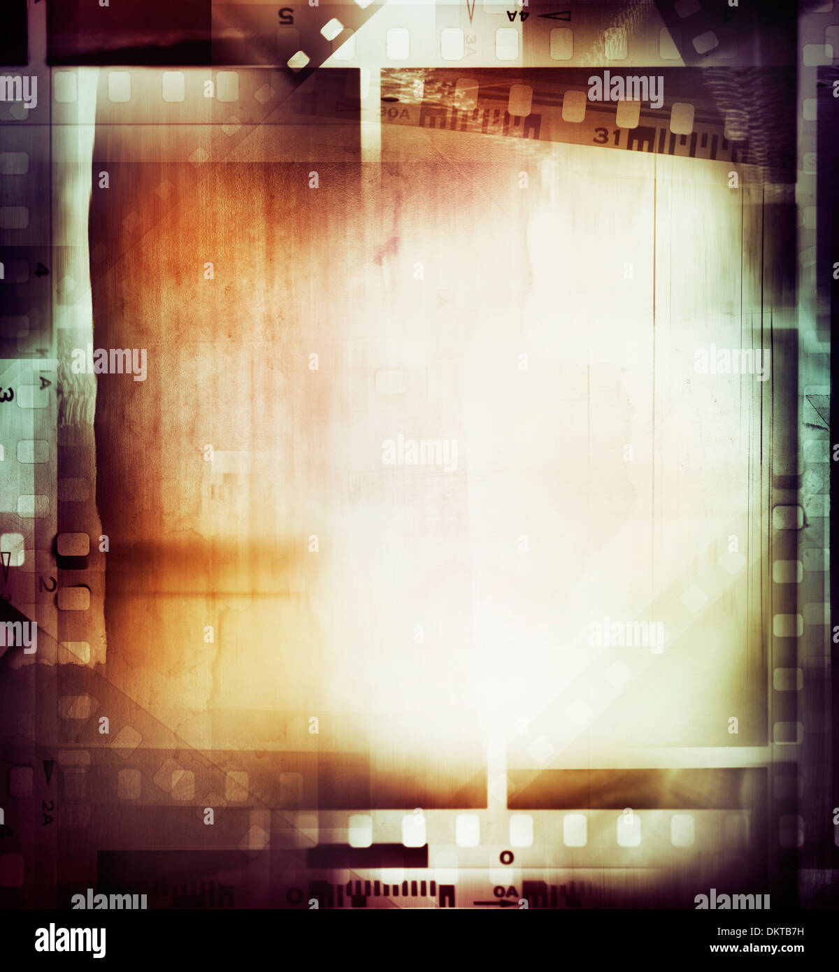 Photo strip old sepia negative hi-res stock photography and images - Alamy