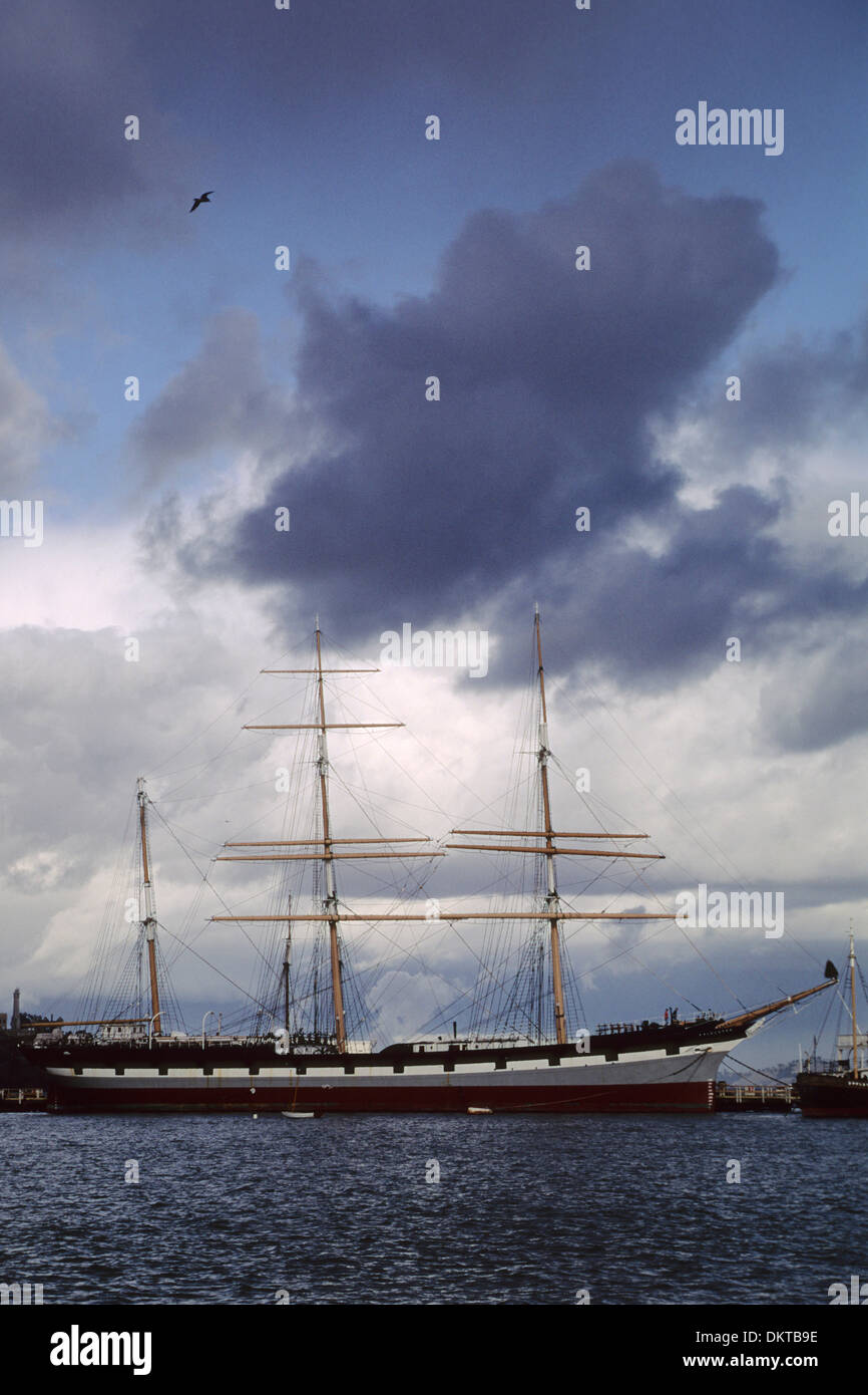 The Balclutha, c. 1886 square-rigged ship, San Francisco National ...