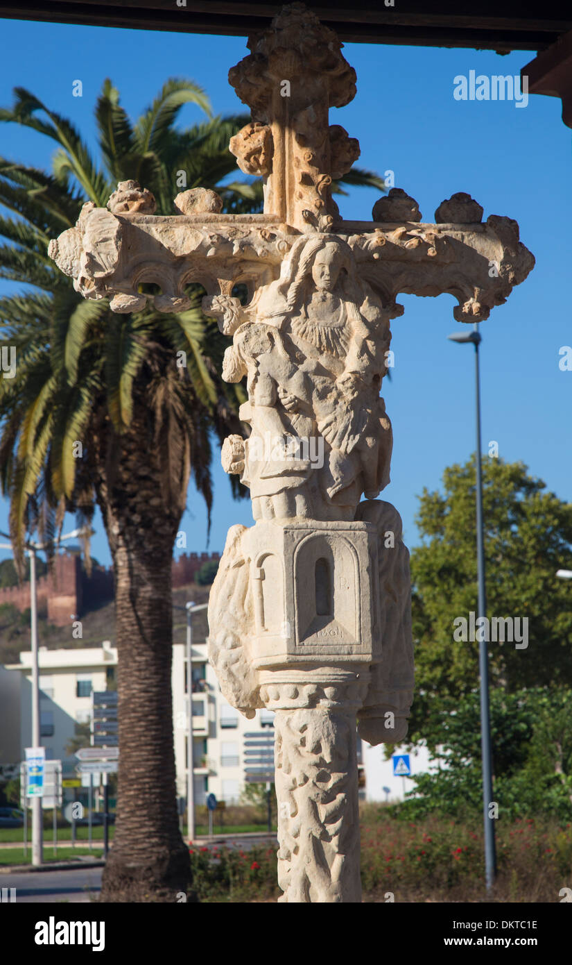 The Cross of Portugal, Silves, Algarve, Portugal Stock Photo - Alamy