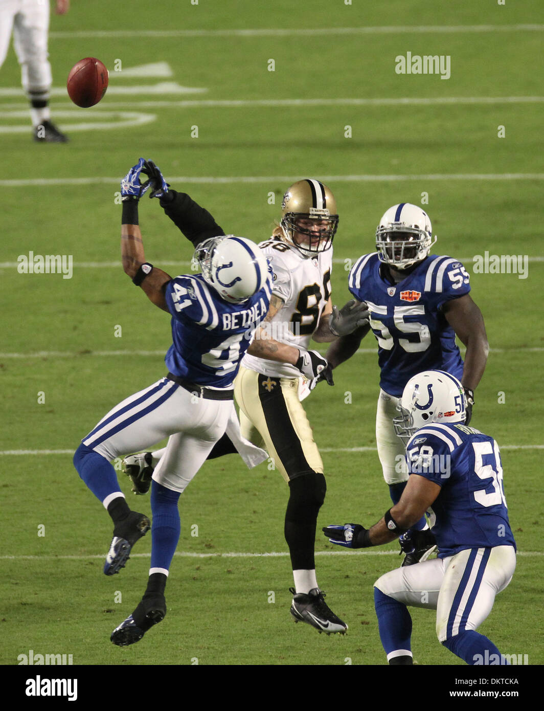 May 14, 2008 - Miami Gardens, Florida, USA - The Colts ANTOINE BETHEA ...