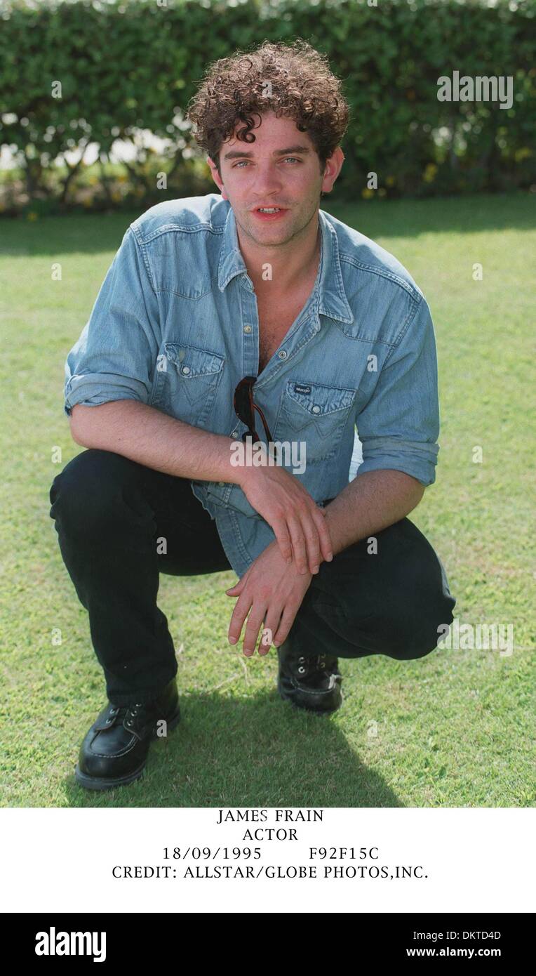 Sept. 18, 1995 - JAMES FRAIN.ACTOR.18/09/1995.F92F15C.CREDIT:(Credit ...