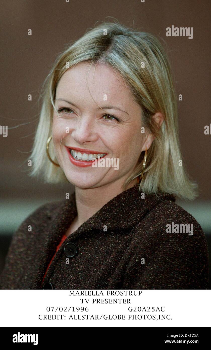 Mariella frostrup 1996 hi-res stock photography and images - Alamy
