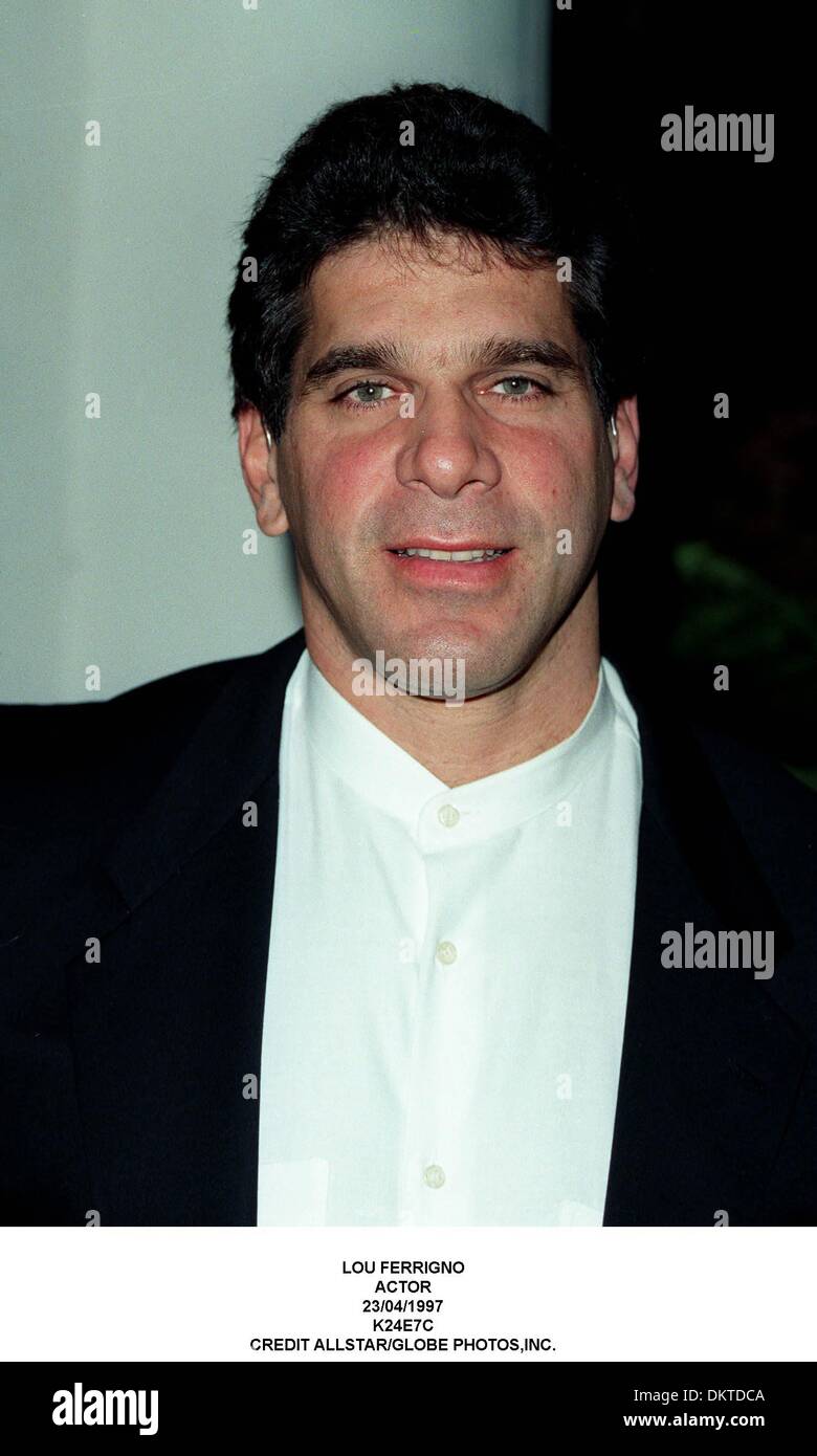 Apr. 23, 1997 - LOU FERRIGNO.ACTOR.23/04/1997.K24E7C.CREDIT (Credit ...