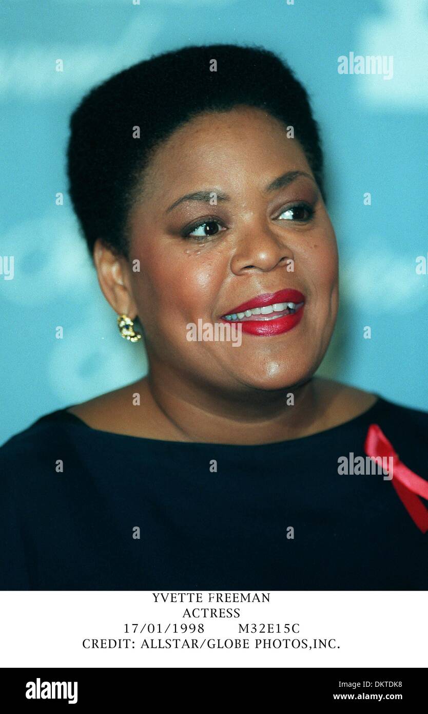 Jan. 17, 1998 - YVETTE FREEMAN.ACTRESS.17/01/1998.M32E15C.CREDIT ...