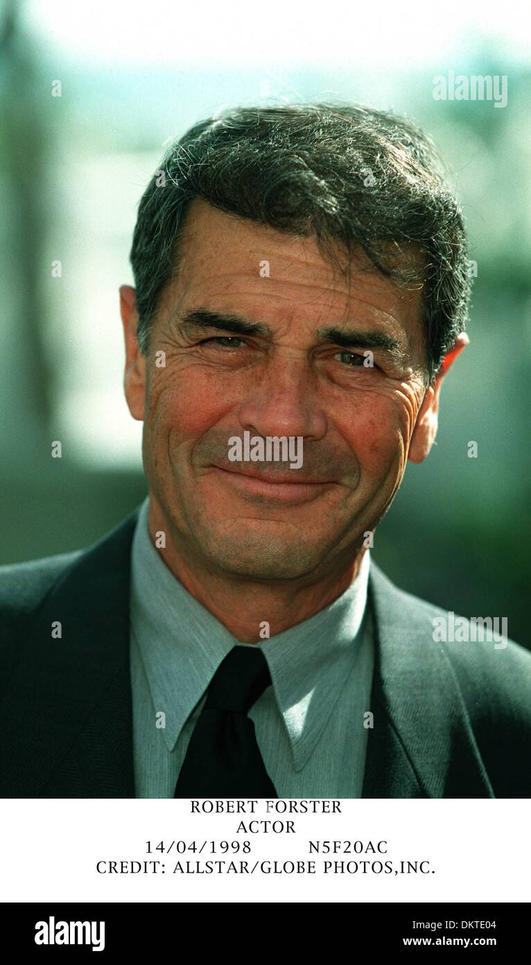 Apr. 14, 1998 - ROBERT FORSTER.ACTOR.14/04/1998.N5F20AC.CREDIT:(Credit ...