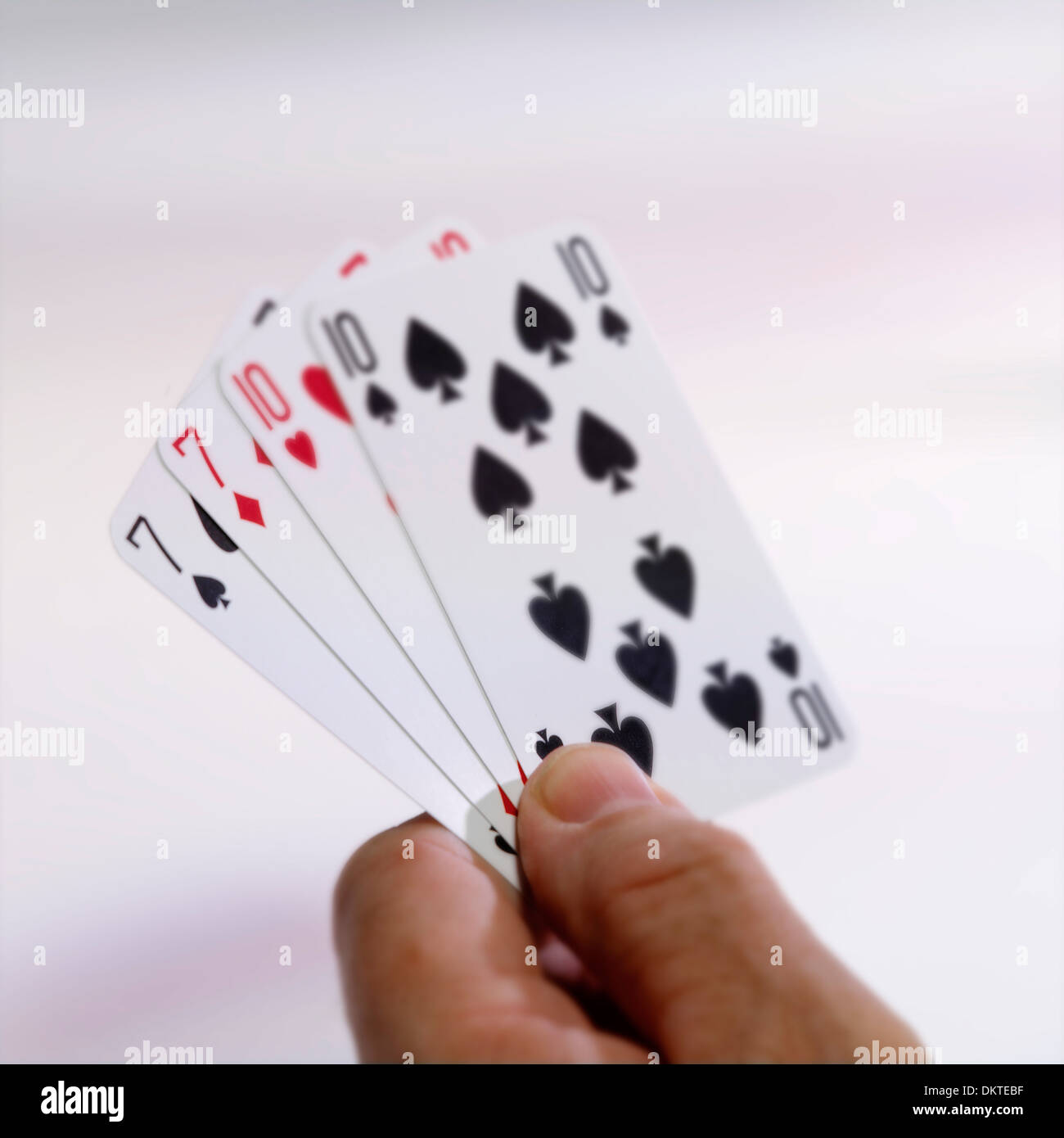 Cards two pairs hi-res stock photography and images - Alamy