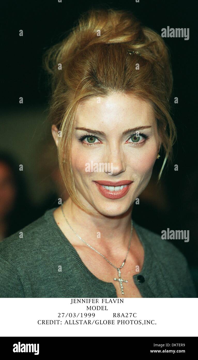 Mar. 27, 1999 - JENNIFER FLAVIN.MODEL.27/03/1999.R8A27C.CREDIT:(Credit ...