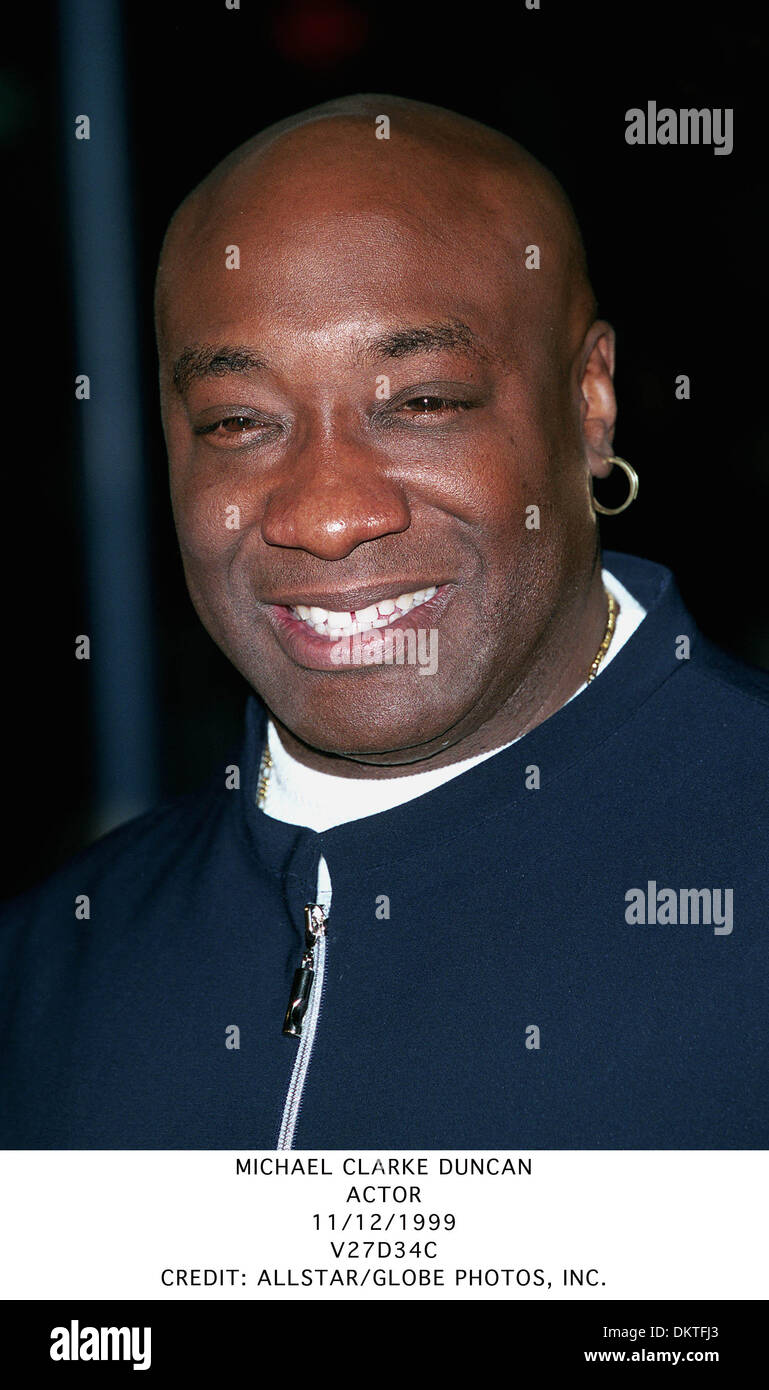 MICHAEL CLARKE DUNCAN.ACTOR.11/12/1999.V27D34C Stock Photo - Alamy