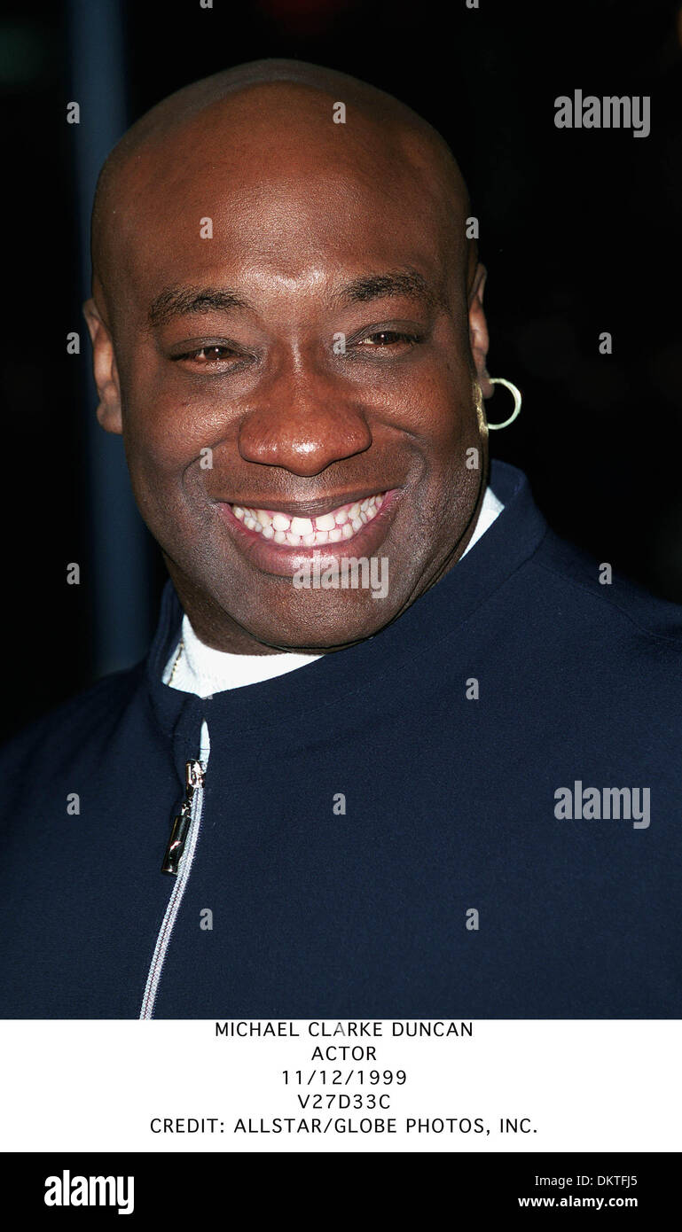 MICHAEL CLARKE DUNCAN.ACTOR.11/12/1999.V27D33C Stock Photo - Alamy