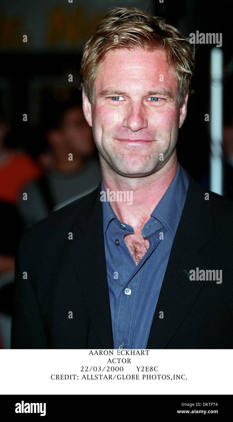 Mar. 22, 2000 - AARON ECKHART.ACTOR.22/03/2000.Y2E8C.CREDIT:(Credit ...