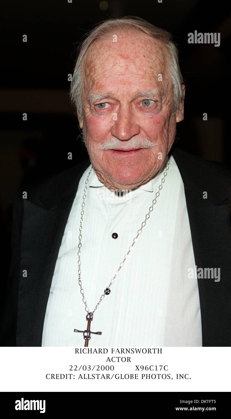 Mar. 22, 2000 - RICHARD FARNSWORTH.ACTOR.22/03/2000.X96C17C.CREDIT ...